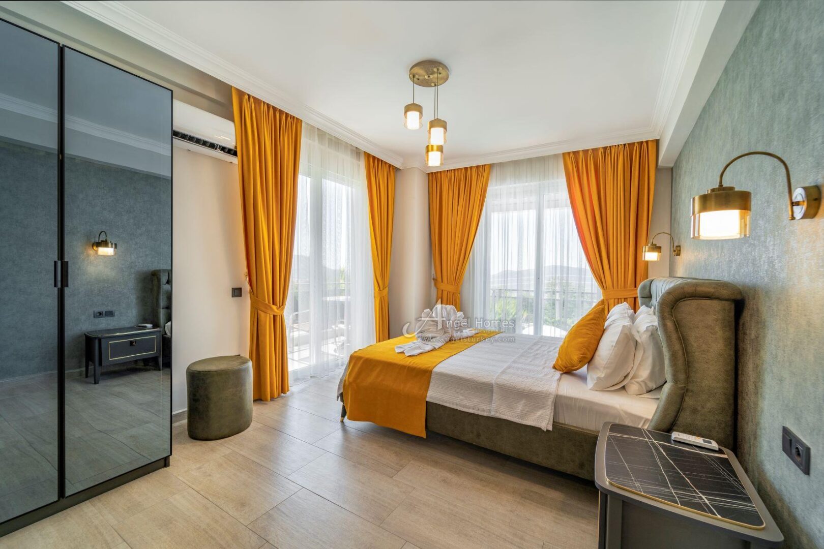 LUXURY FURNISHED VILLA IN OVACIK WITH 2 POOLS - ANGEL HOMES