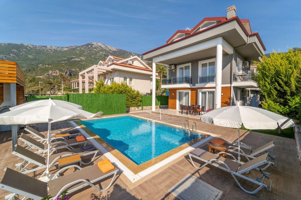 LUXURY FURNISHED VILLA IN OVACIK WITH 2 POOLS - ANGEL HOMES