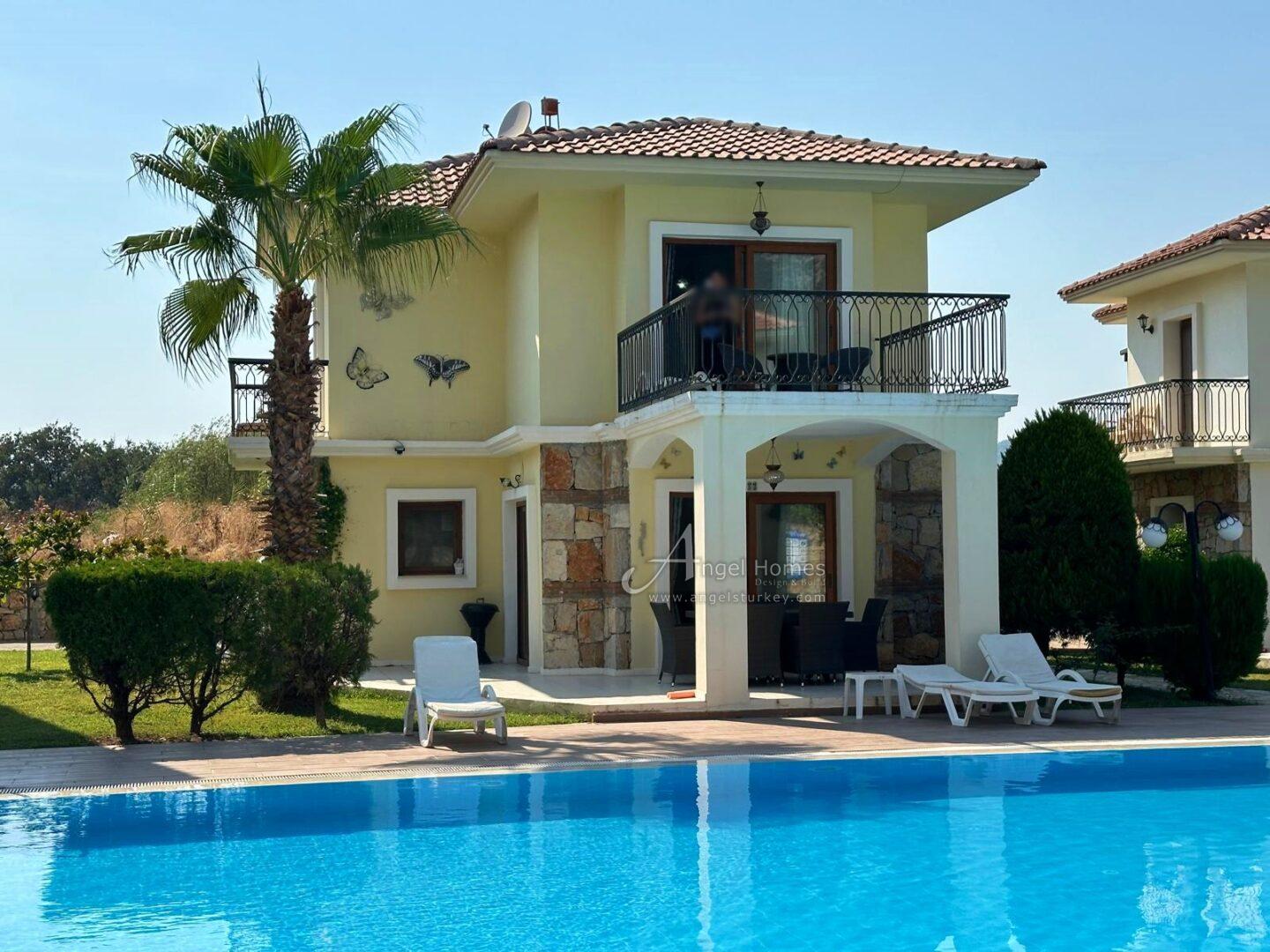 FURNISHED 3-BED VILLA ON A POPULAR OVACIK SITE - ANGEL HOMES